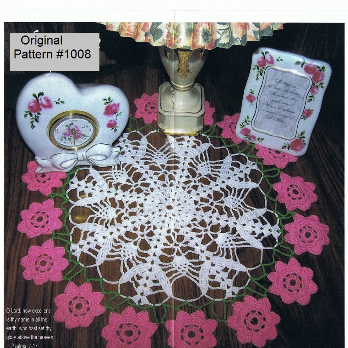 Crochet Doily Pattern Original New Release - Etsy