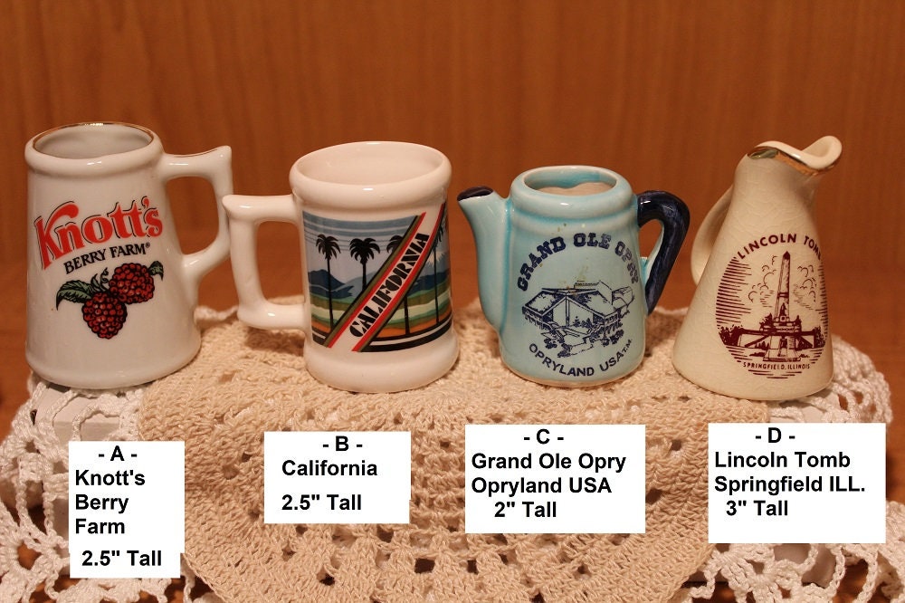 Miniature Souvenirs Decorative State Theme Parks | Etsy
