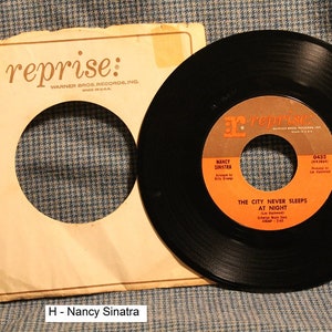 Collectible 45rpm Vinyl Records 7 Inch Various Titles & Artist Some W ...