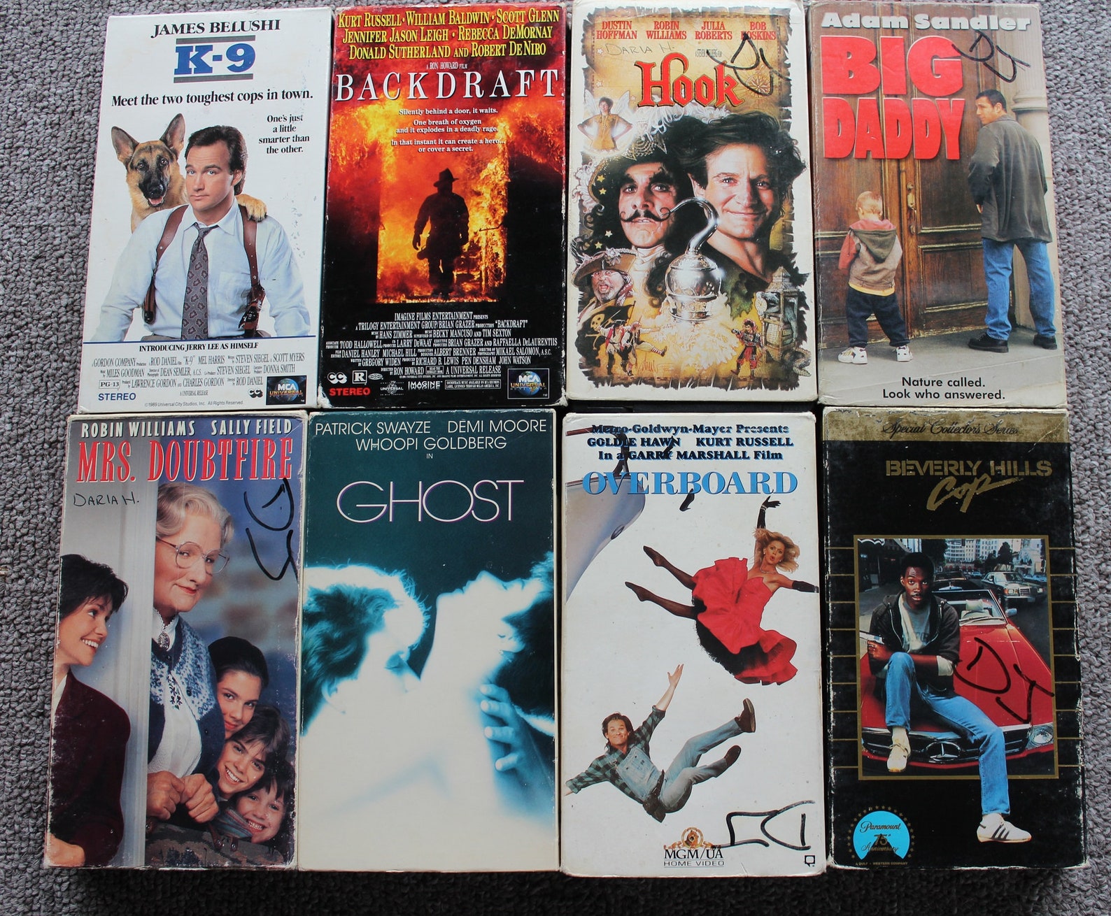 Movie~ Classic's ~ All the Favorites ~ Collectible Classics ~ VHS Movie ...