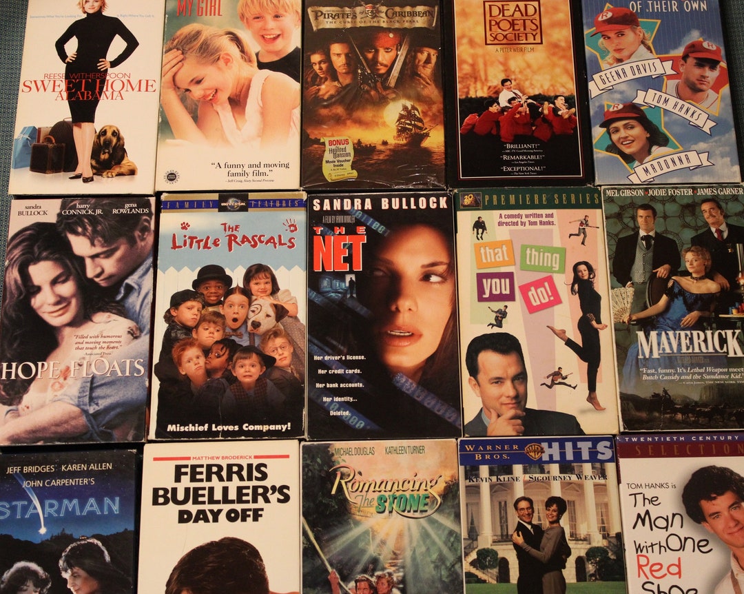 Family Entertainment VHS Movies ~ Private Collection ~ Classics ~rated ...