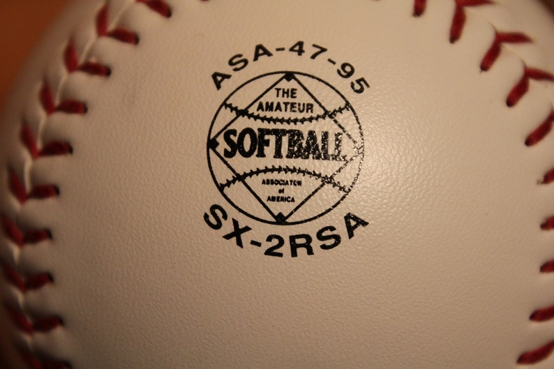 New W/original Box ASA Softball Worth Super Blue Dot Red | Etsy