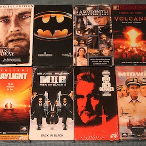 New Sealed VHS Movies ~ Gift Quality ~ Vintage Variety ~ Some Holiday ...