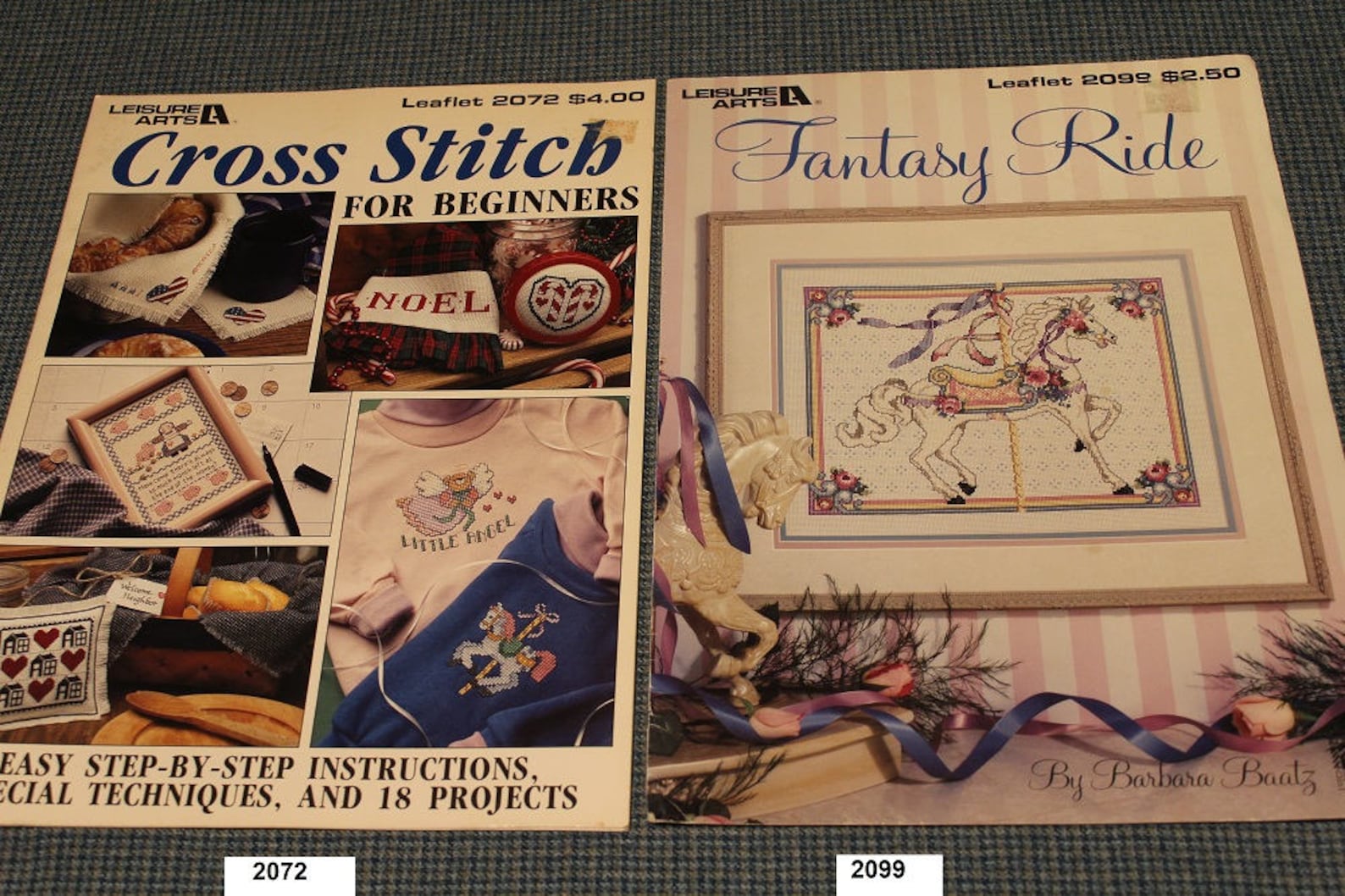 Cross Stitch Embroidery Pattern Books Leisure Arts | Etsy