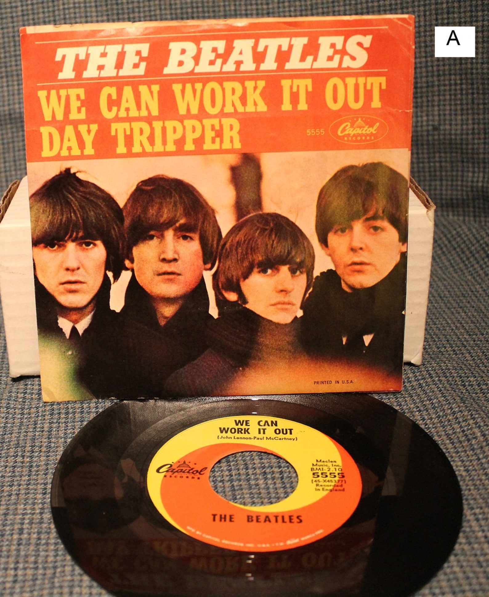 Collectible 45rpm Vinyl Records 7 Inch ~ Various Titles & Artist ~ Some ...