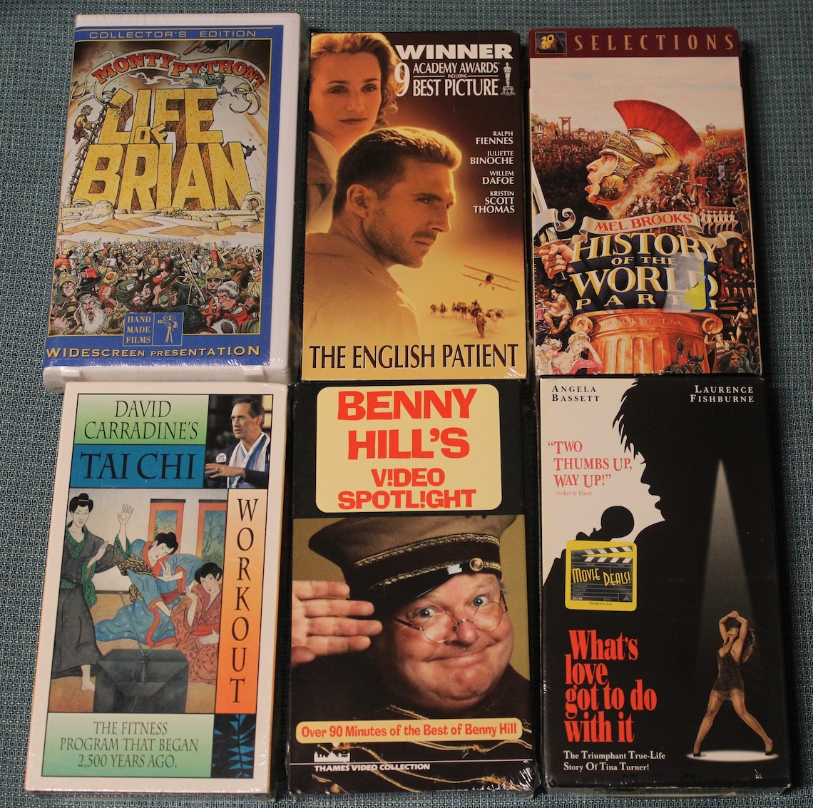 New Factory Sealed VHS Movies ~ All the Favorites ~ Variety of New Old ...