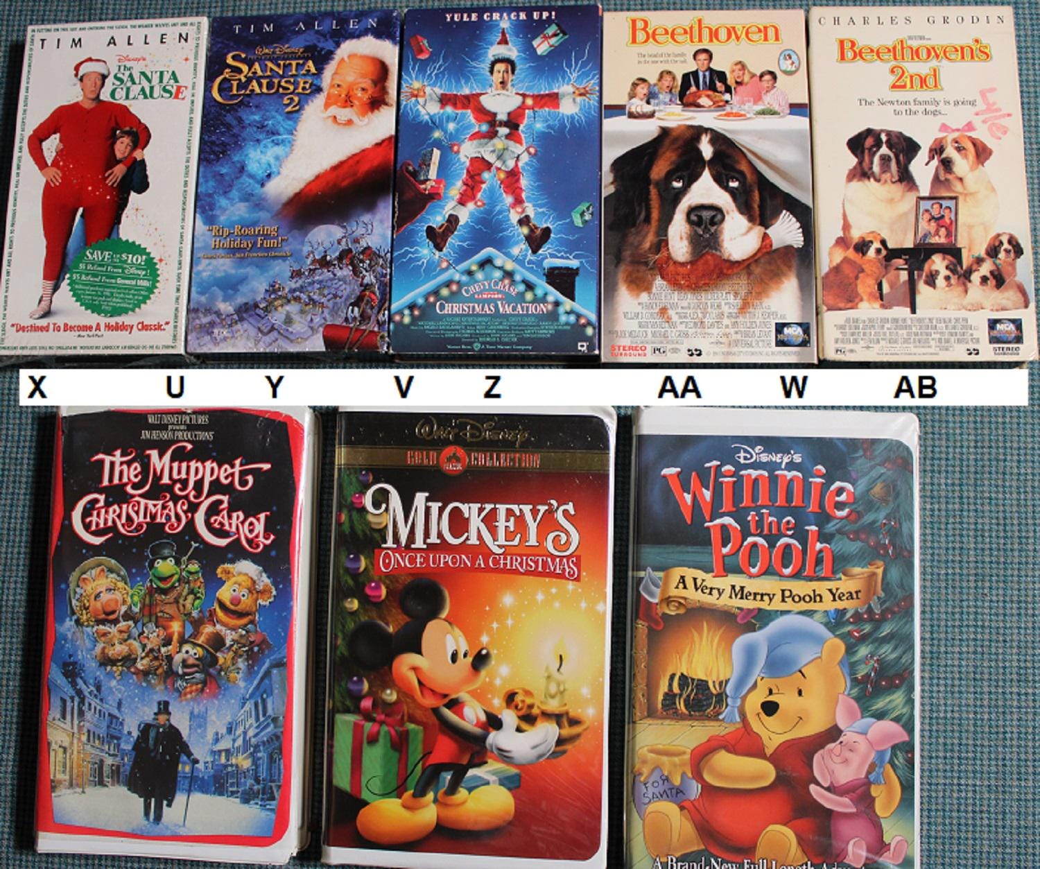Christmas VHS Movies Classic's ~ Clam Shell & Box Version ~ Family ...