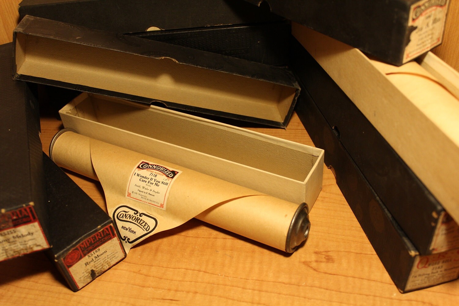 Antique Player Piano Rolls~ Song Word Rolls ~ Music Rolls ~ US the Best ...