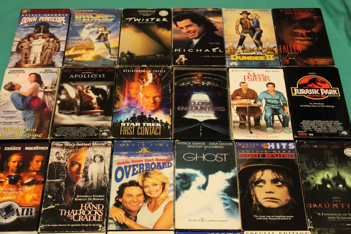 Movie~ Classic's ~ All the Favorites ~ Collectible Classics ~ VHS Movie ...