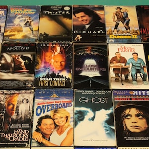 Movie~ Classic's ~ All the Favorites ~ Collectible Classics ~ VHS Movie ...