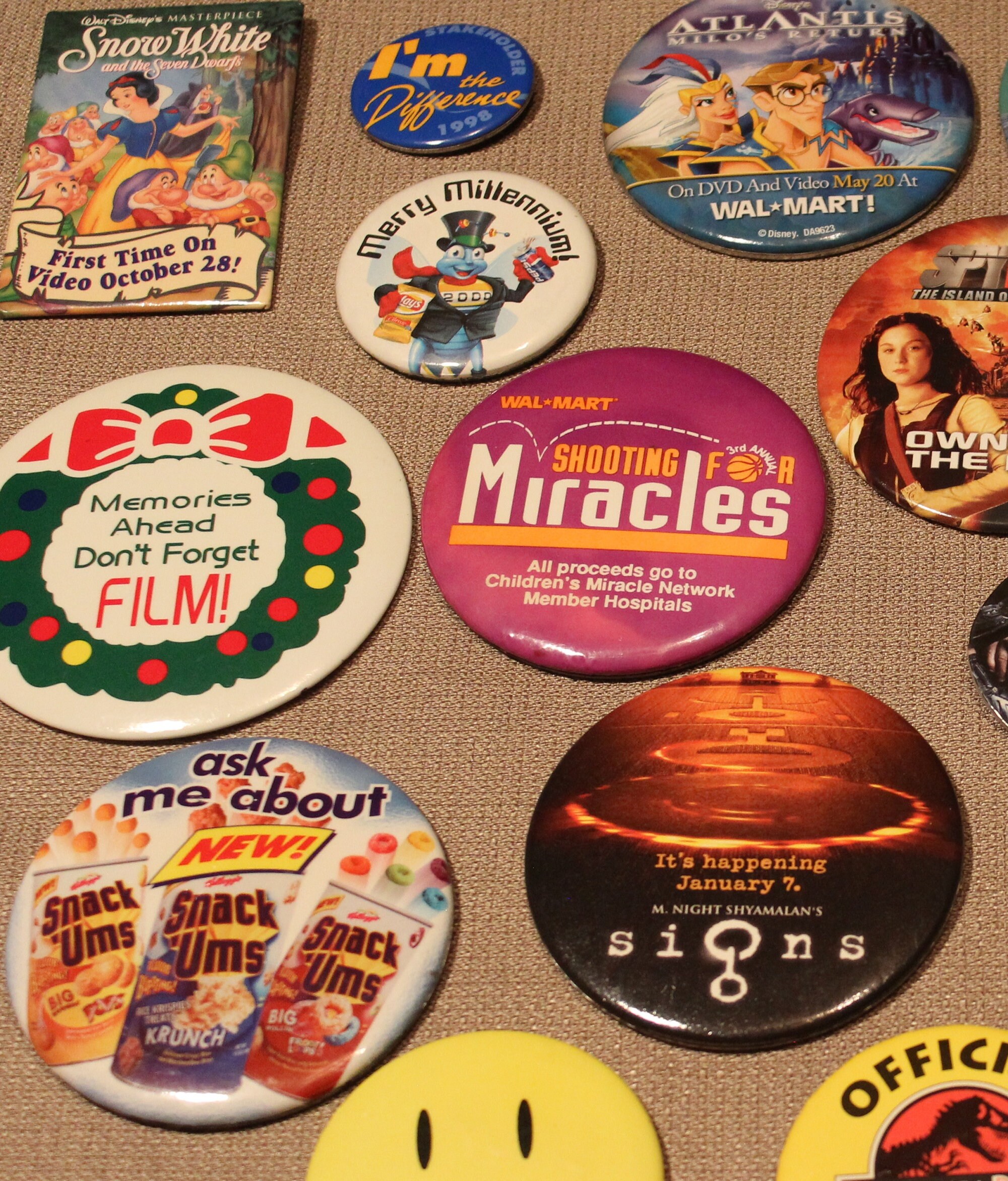 Pinback Buttons Bundle Variety of Sizes & Shapes Colorful - Etsy