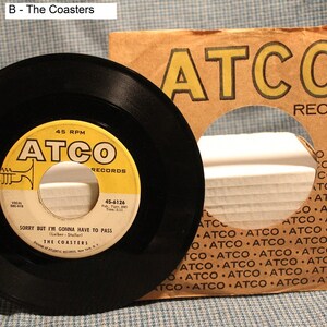 Collectible 45rpm Vinyl Records 7 Inch ~ Various Titles & Artist ~ Some ...