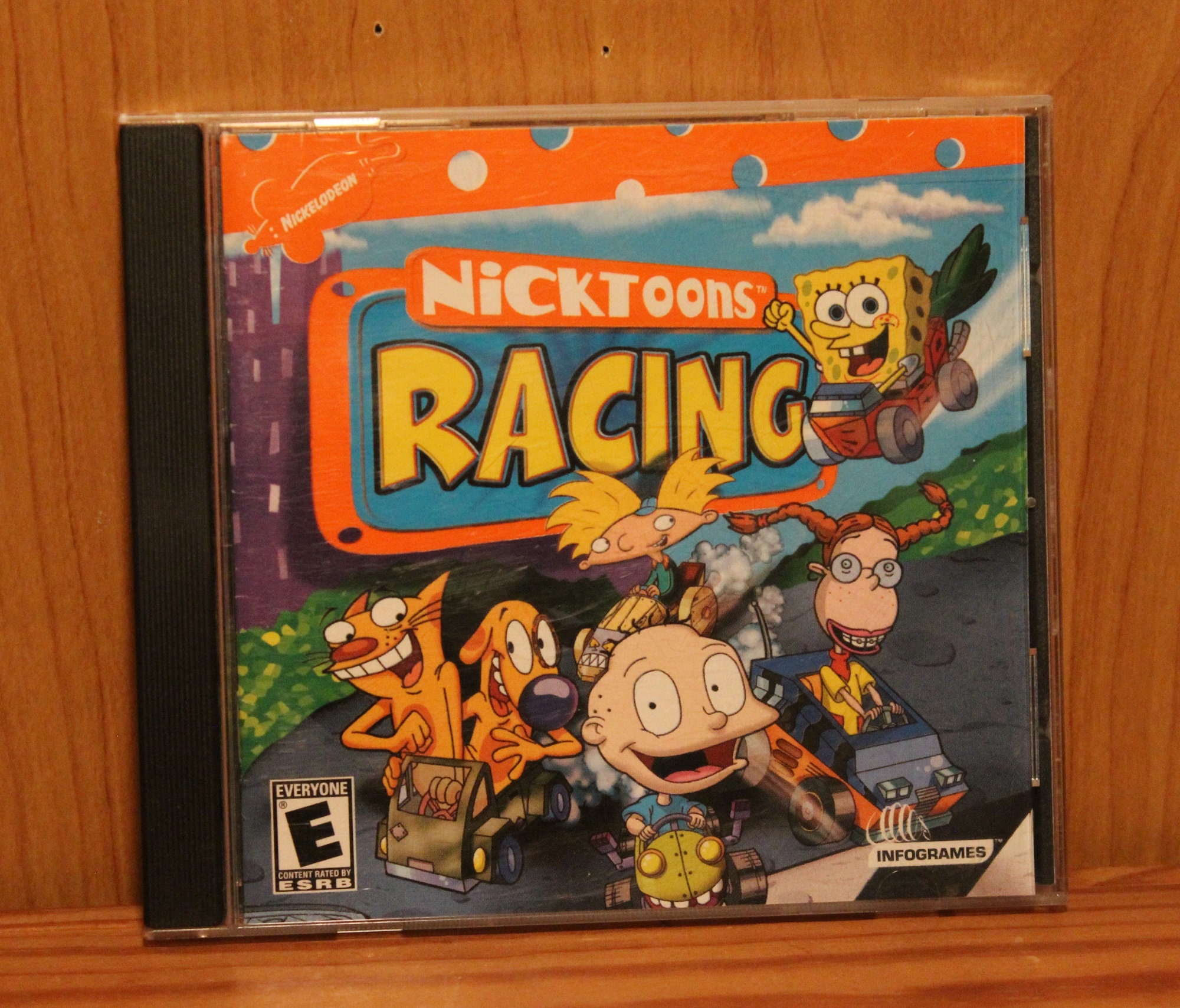Nicktoons Racing PC Game Retro PC Gaming Rated E-everyone | Etsy