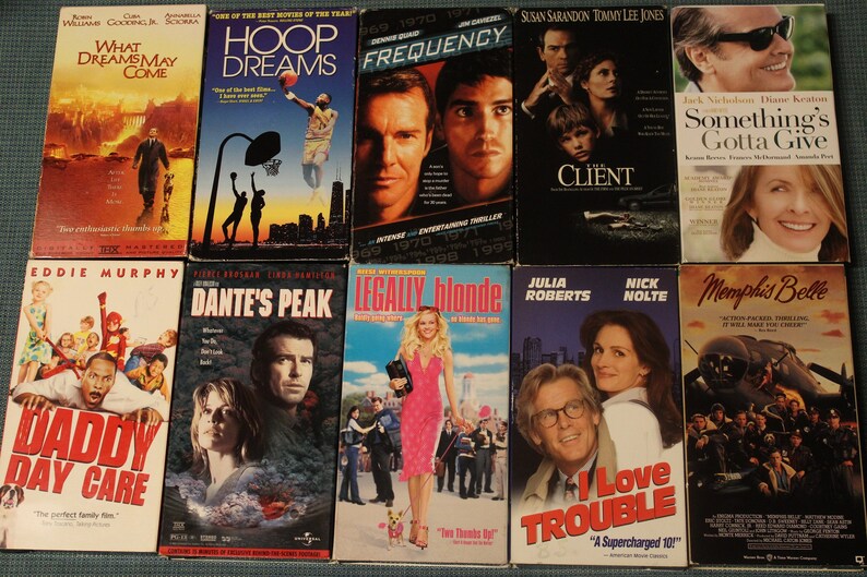 Family Entertainment VHS Movies Private Collection | Etsy