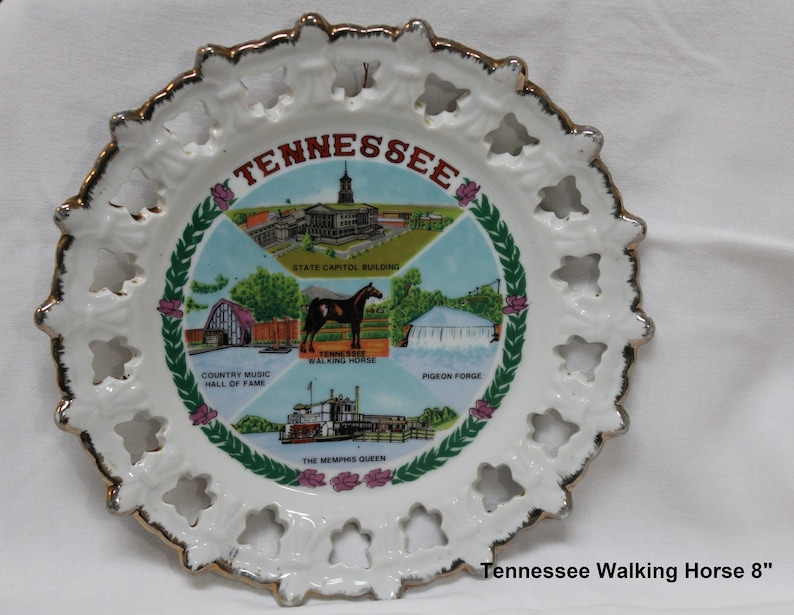 Souvenir Collector Plates Vintage Travel Memorabilia - Etsy