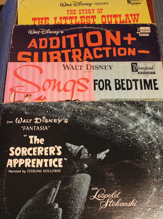 Original Disneyland Record Albums Vinyl Record 33 1/3 rpm | Etsy