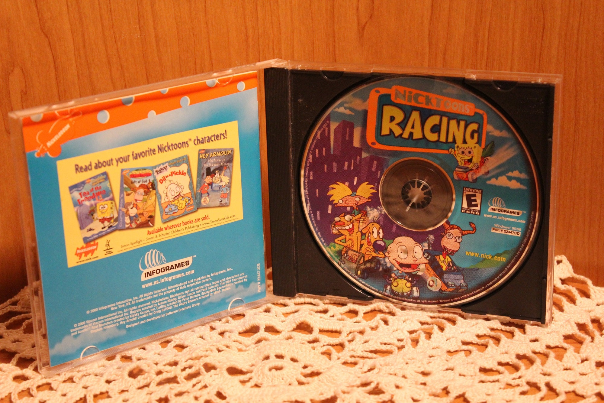 Nicktoons Racing PC Game Retro PC Gaming Rated E-everyone | Etsy