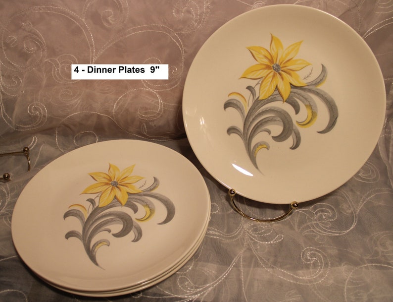Homer Laughlin Rhythm China ~ Cunningham & Pickett 'embassy' ~ Hand ...