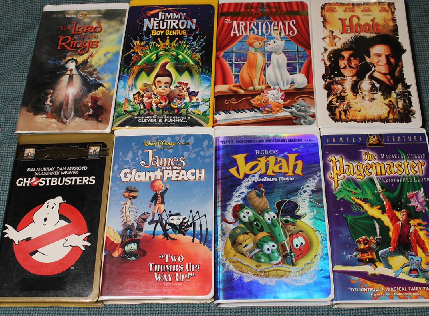 Family Entertainment Movies ~ VHS Movie Video Tapes ~ G/PG Ratings ...