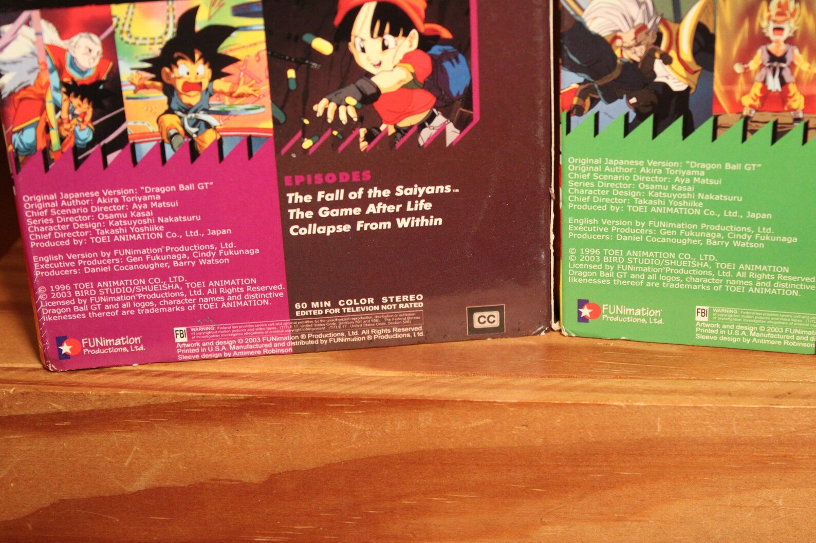 Dragon Ball GT VHS Japanese Anime Ramifications & | Etsy