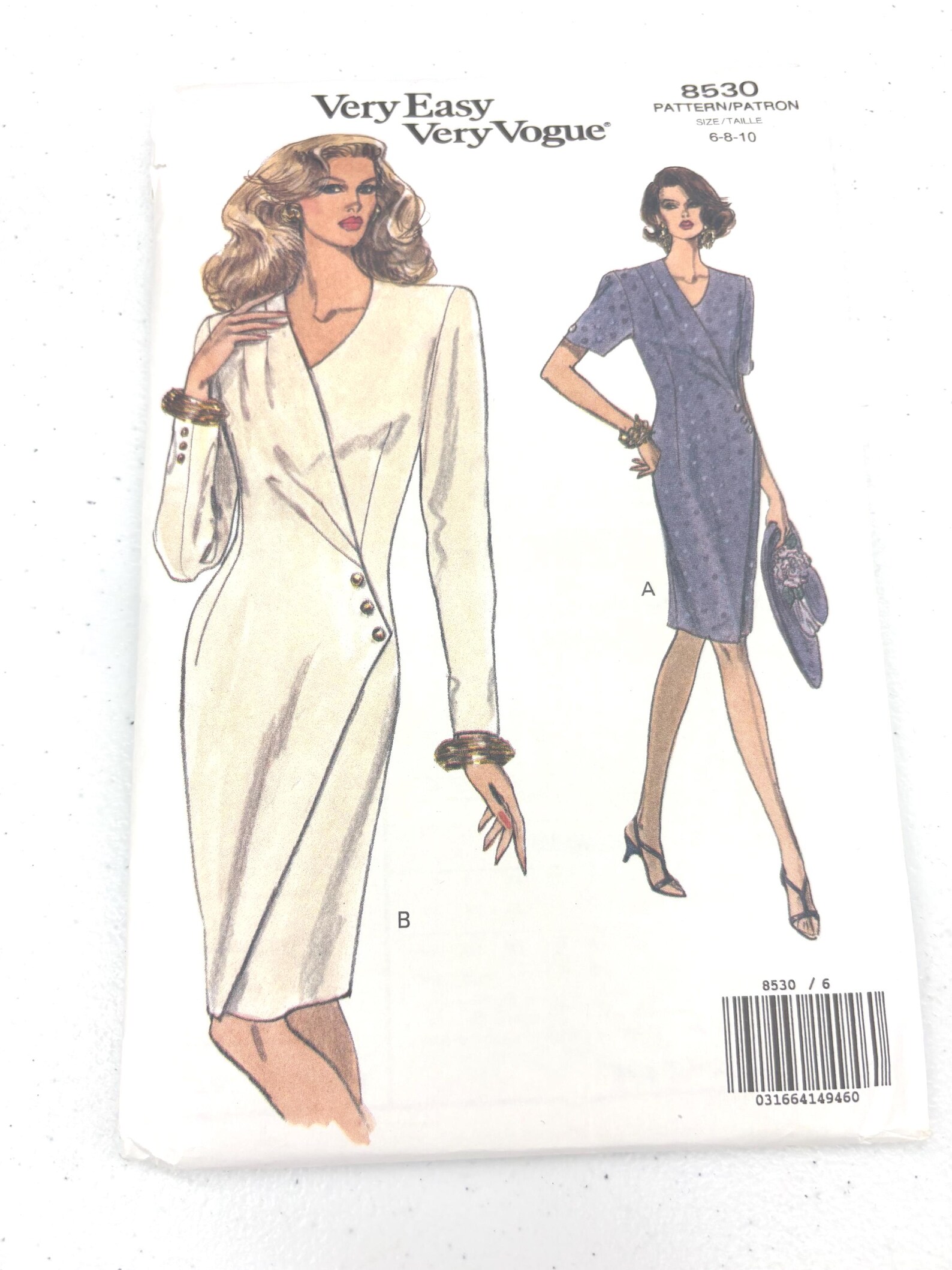 Very Easy Vogue 8530 Pattern 6-8-10 - Etsy