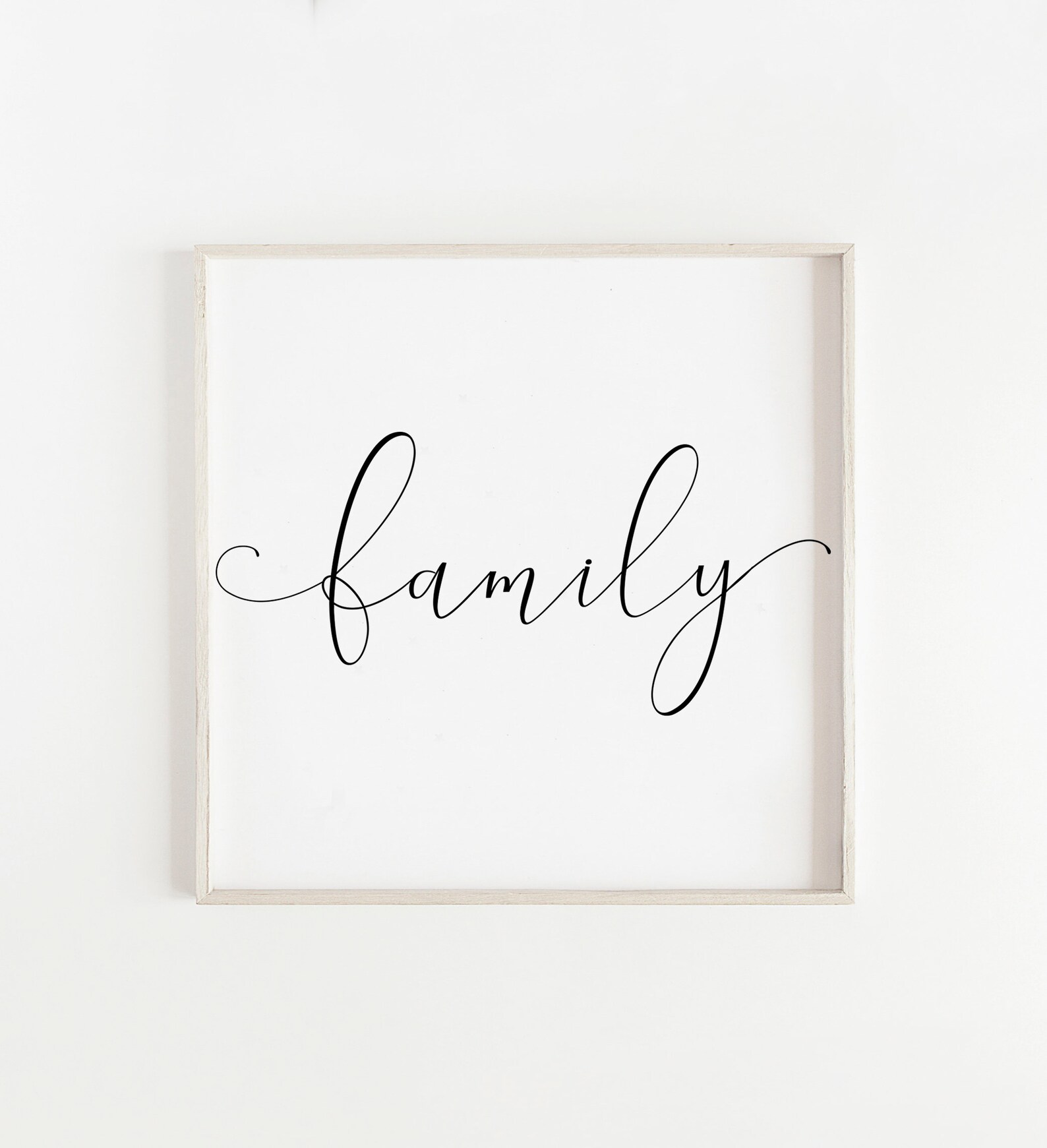 Family Sign, Printable Wall Art, Family Printable, Farmhouse Decor ...