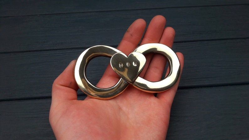 Bronze Infinity Symbol Bronze Heart Bronze Infinity Heart - Etsy