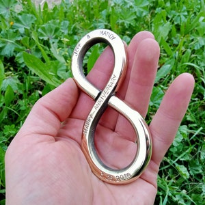 Bronze Anniversary Gift, 8th Anniversary Gift for Her, Bronze Number 8 ...