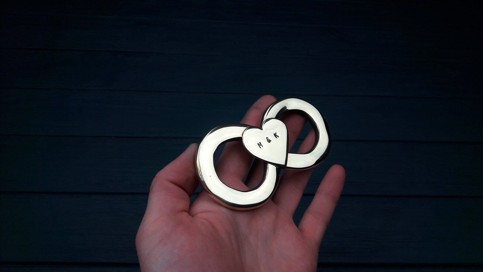 Bronze Infinity Symbol Bronze Heart Bronze Infinity Heart - Etsy