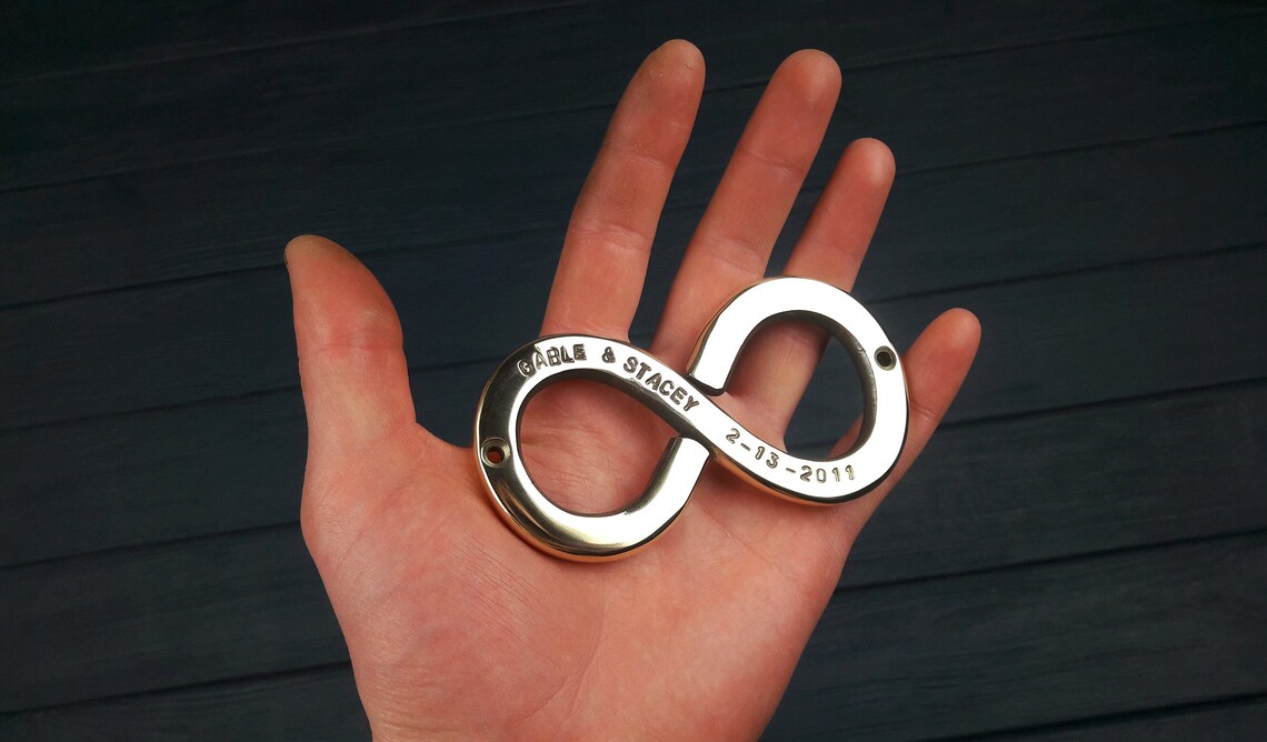 19th Anniversary Gift, Bronze Anniversary, Infinity Symbol, 19 Year ...
