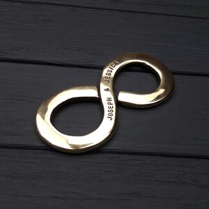 Bronze Infinity Symbol, 8th Anniversary, Bronze Infinity, Infinity ...