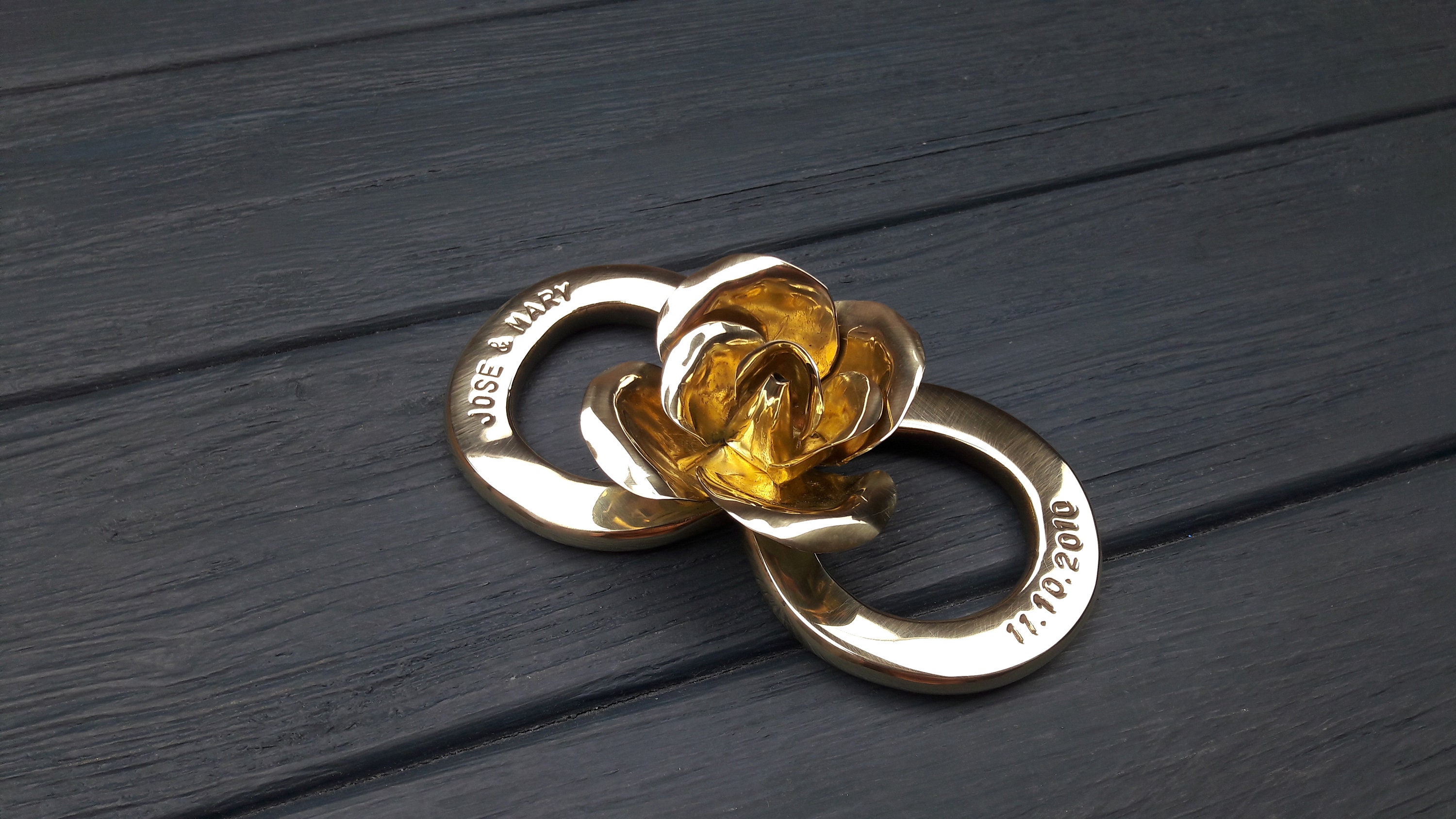 Bronze 8 Anniversary Gift Gift for Her Bronze Number 8 | Etsy