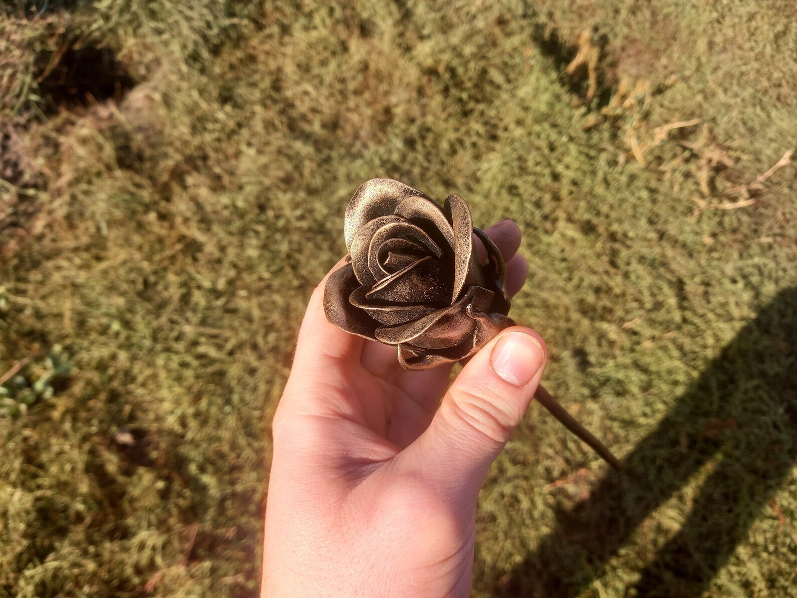 6th Anniversary Roses Blacksmith Made Blacksmith Roses | Etsy