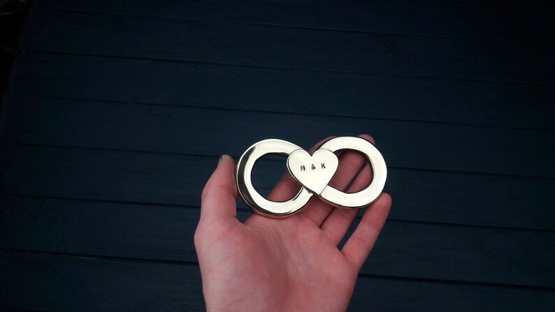 Bronze Infinity Symbol Bronze Heart Bronze Infinity Heart - Etsy