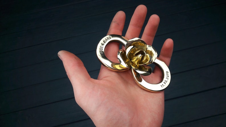 Bronze 8 Anniversary Gift Gift for Her Bronze Number 8 - Etsy