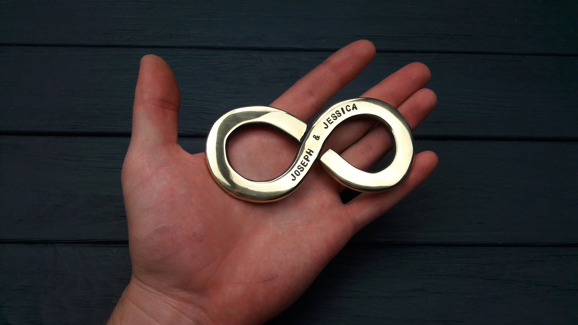 Bronze Infinity Symbol 8th Anniversary Bronze Infinity - Etsy