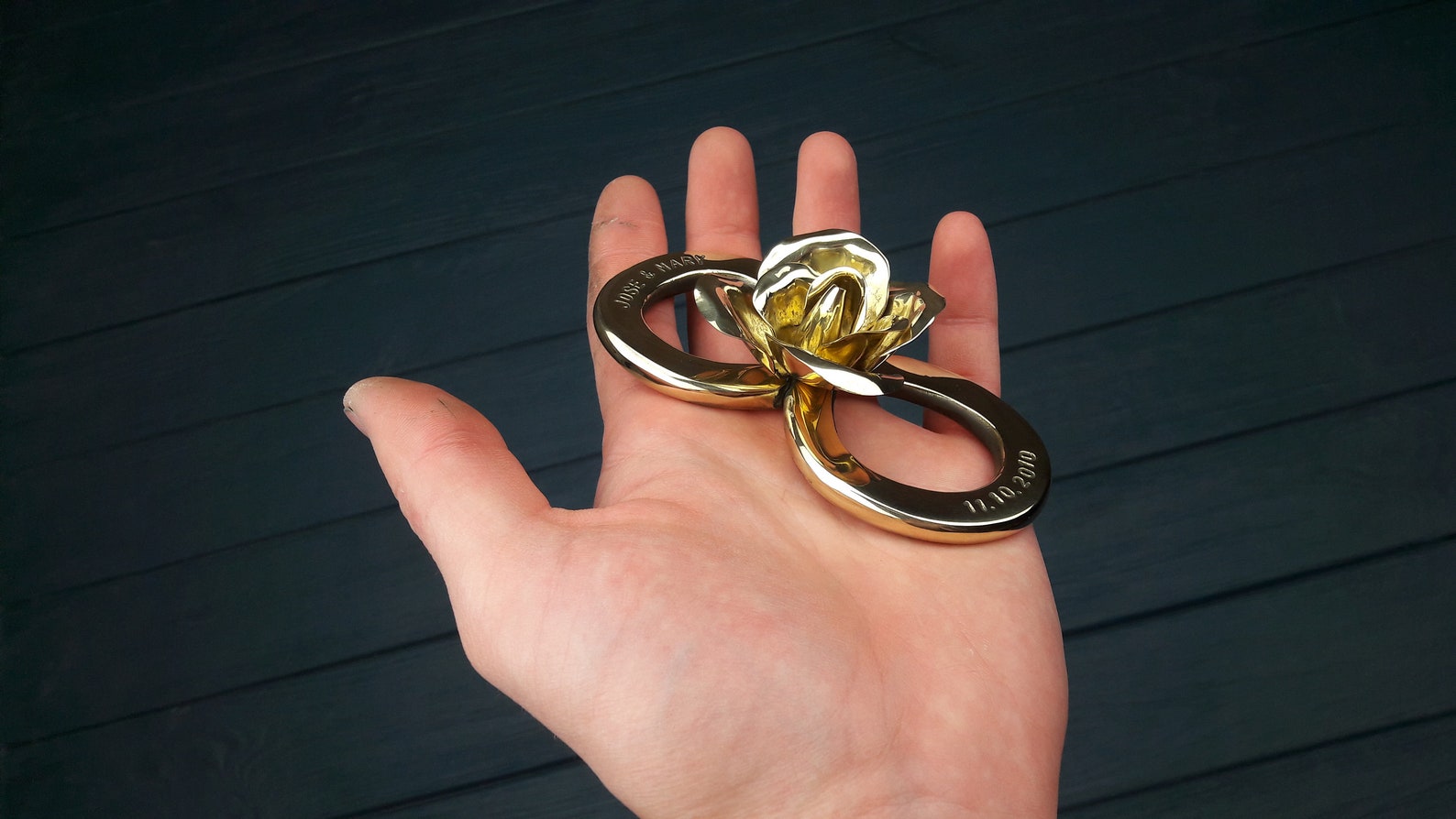 Bronze 8 Anniversary Gift Gift for Her Bronze Number 8 | Etsy