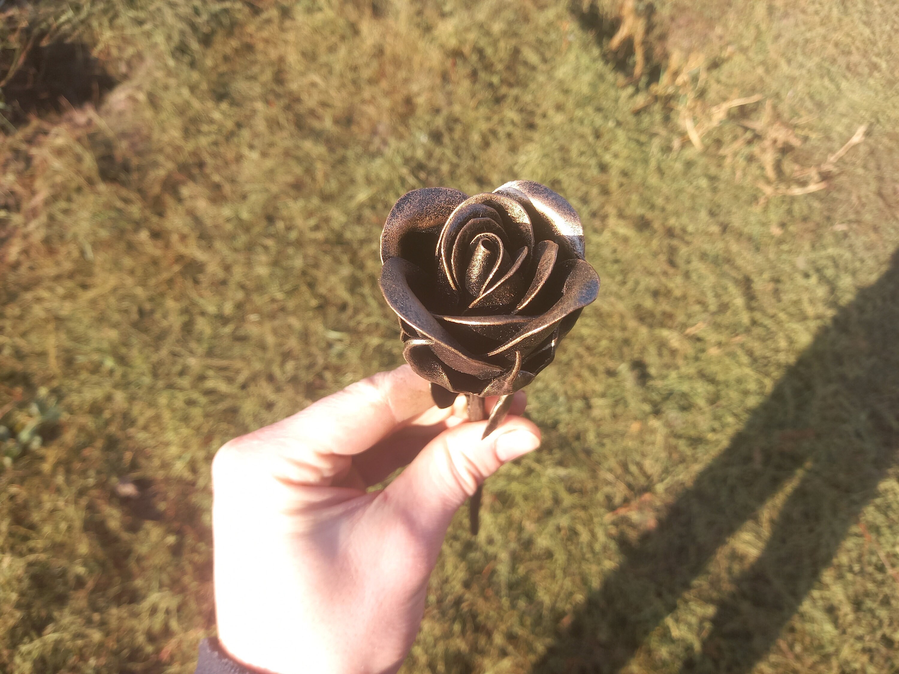 6th Anniversary Roses Blacksmith Made Blacksmith Roses - Etsy