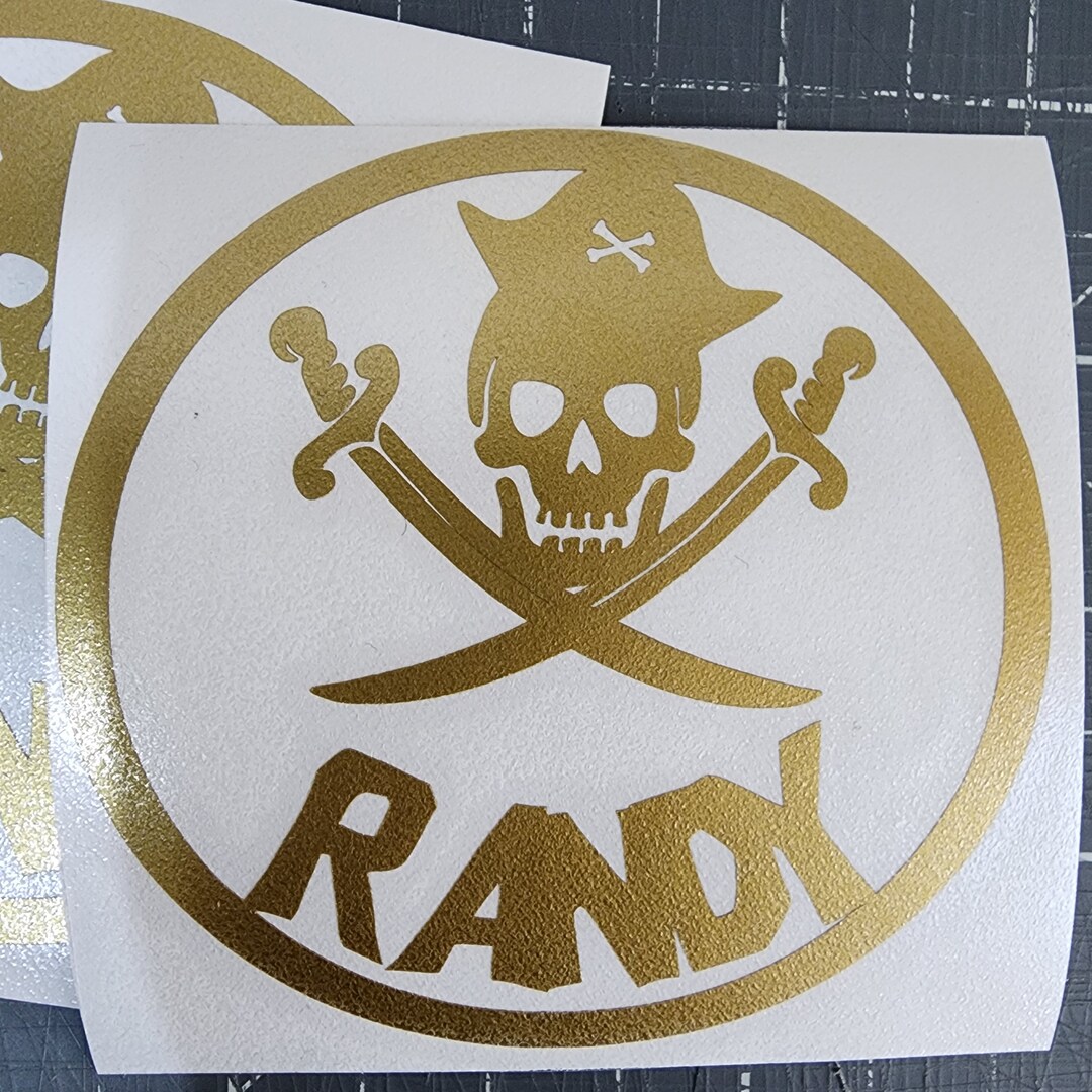 Dirty Heads Inspired Randy Sticker- Island Glow Sticker - 3.5 Inches ...