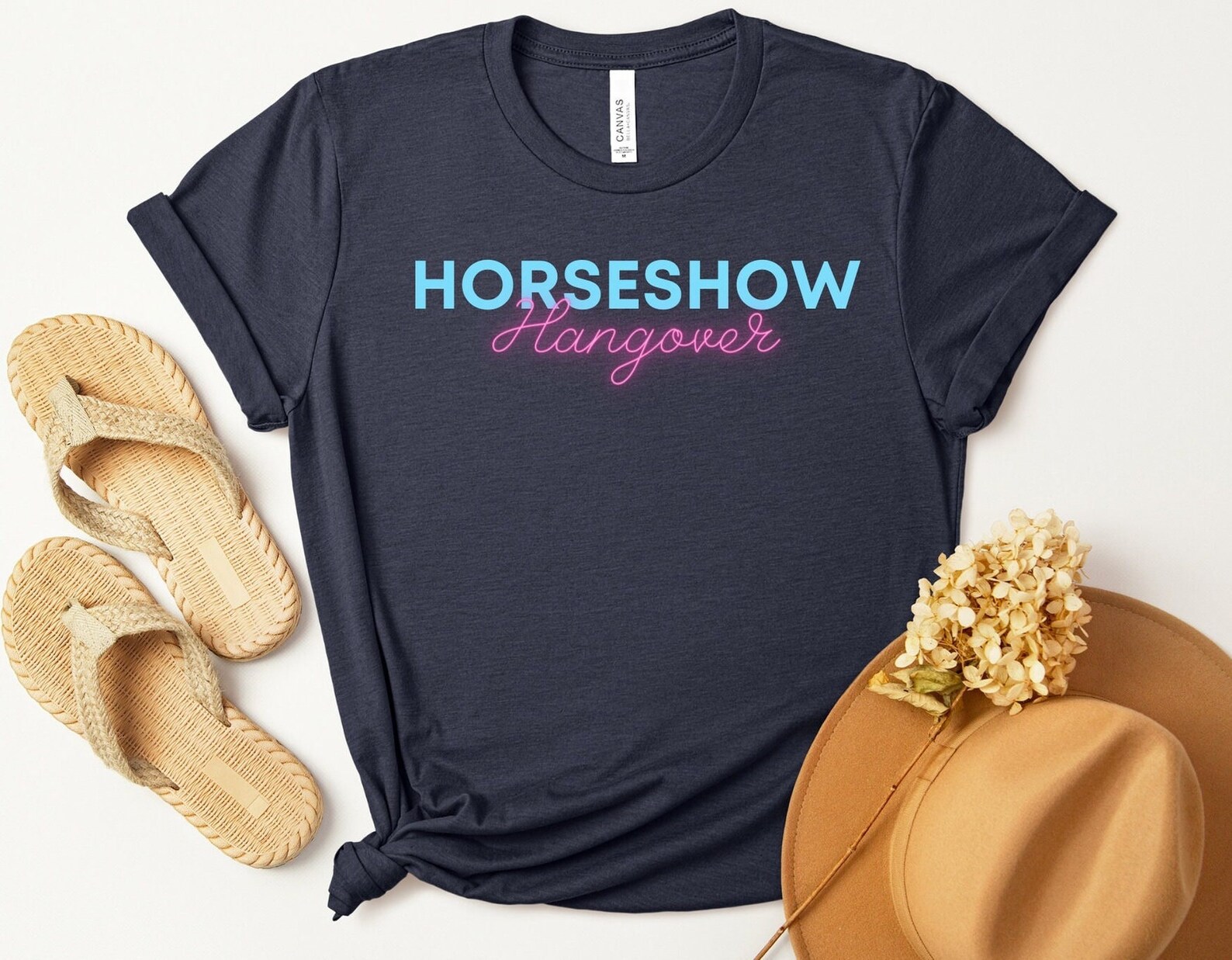 Horseshow Hangover T-shirt: Equestrian Horse Tee - Etsy