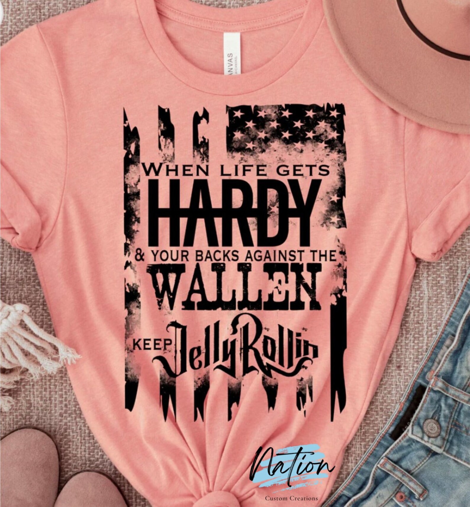 When Life Gets Hardy T Shirt Western Country Music T Shirts Etsy