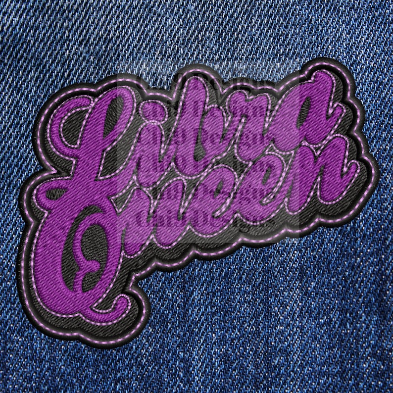 Libra Queen Patch - Etsy