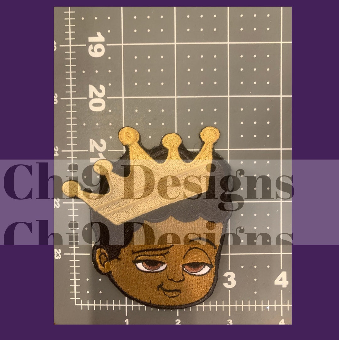 Boss Baby Embroidered Patch, Boss Baby Boy, Iron Girl Patch, 4in X 4in ...