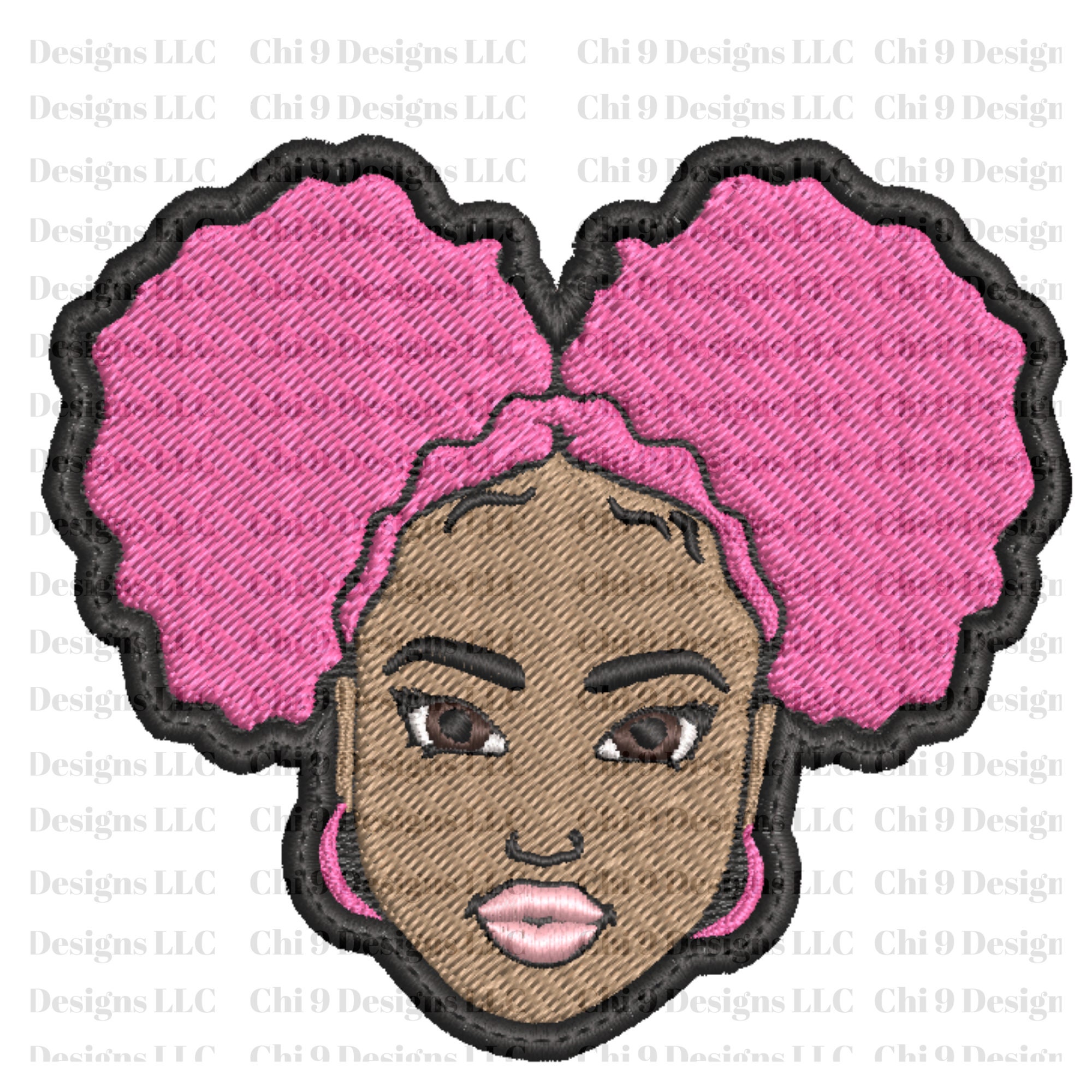Afro Queen Patch Black Girl Magic Patch Shades Blue Hair - Etsy