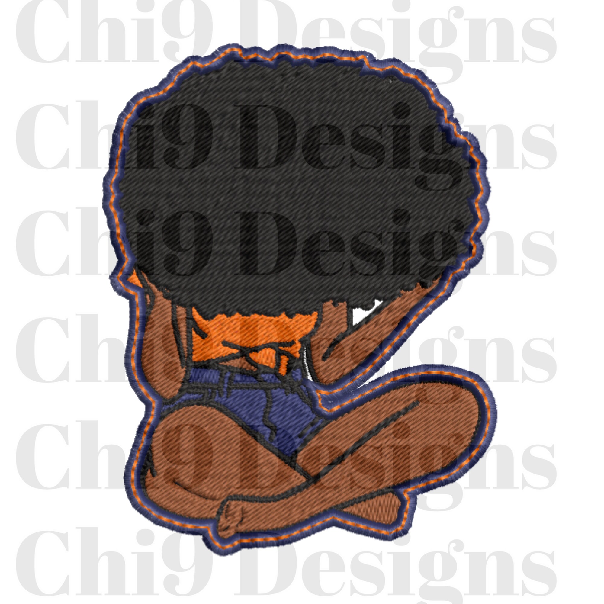 Winking Eye Afro Patch Black Girl Magic Patch Summer Patch | Etsy