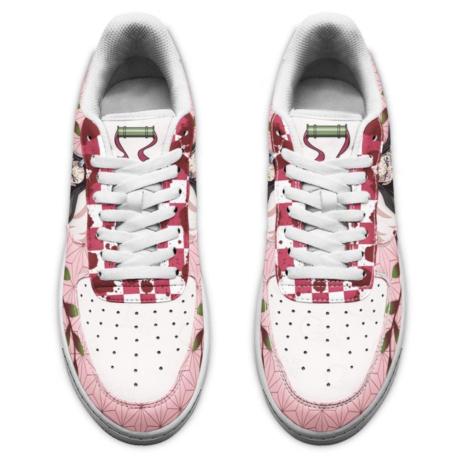 Nezuko Demon Form Air Sneakers Custom Anime Shoes - Etsy