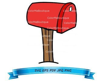 Mailbox svg | Etsy
