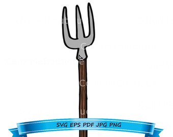 Pitchfork svg | Etsy