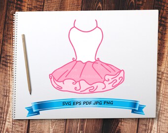 Tutu svg | Etsy