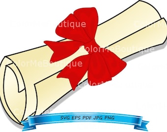 Graduation scroll | Etsy